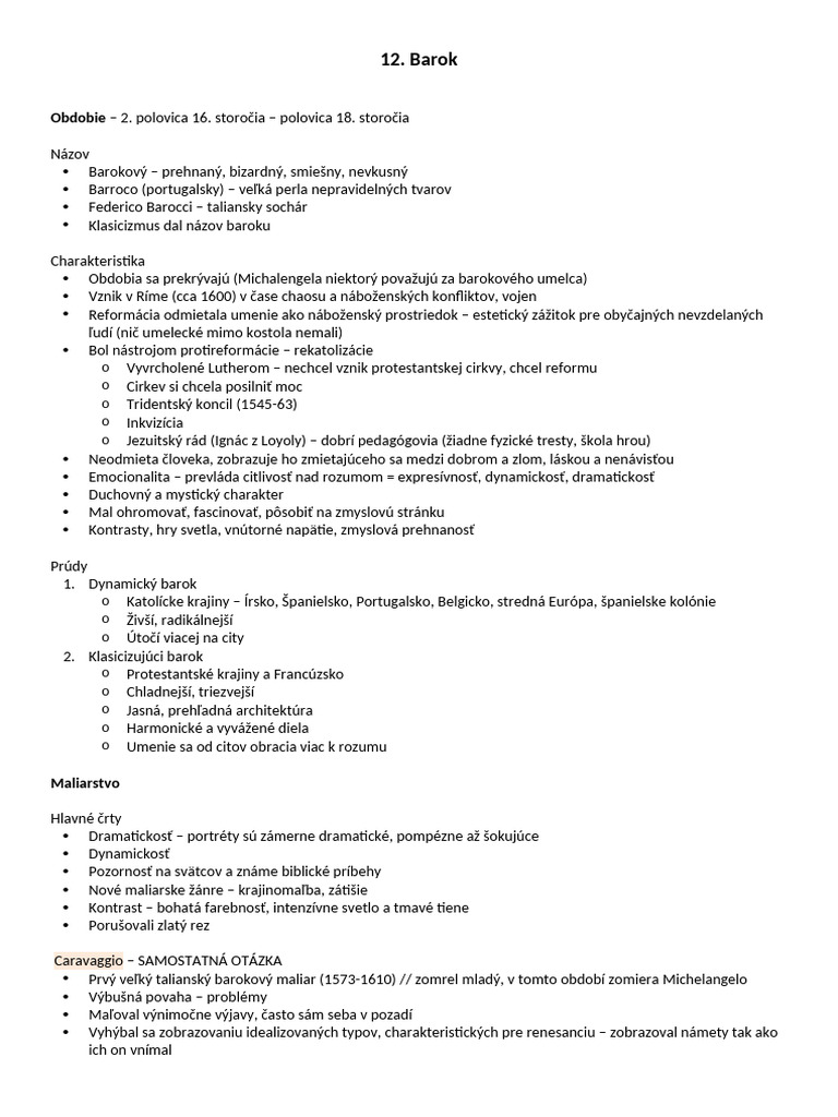 Barok | PDF
