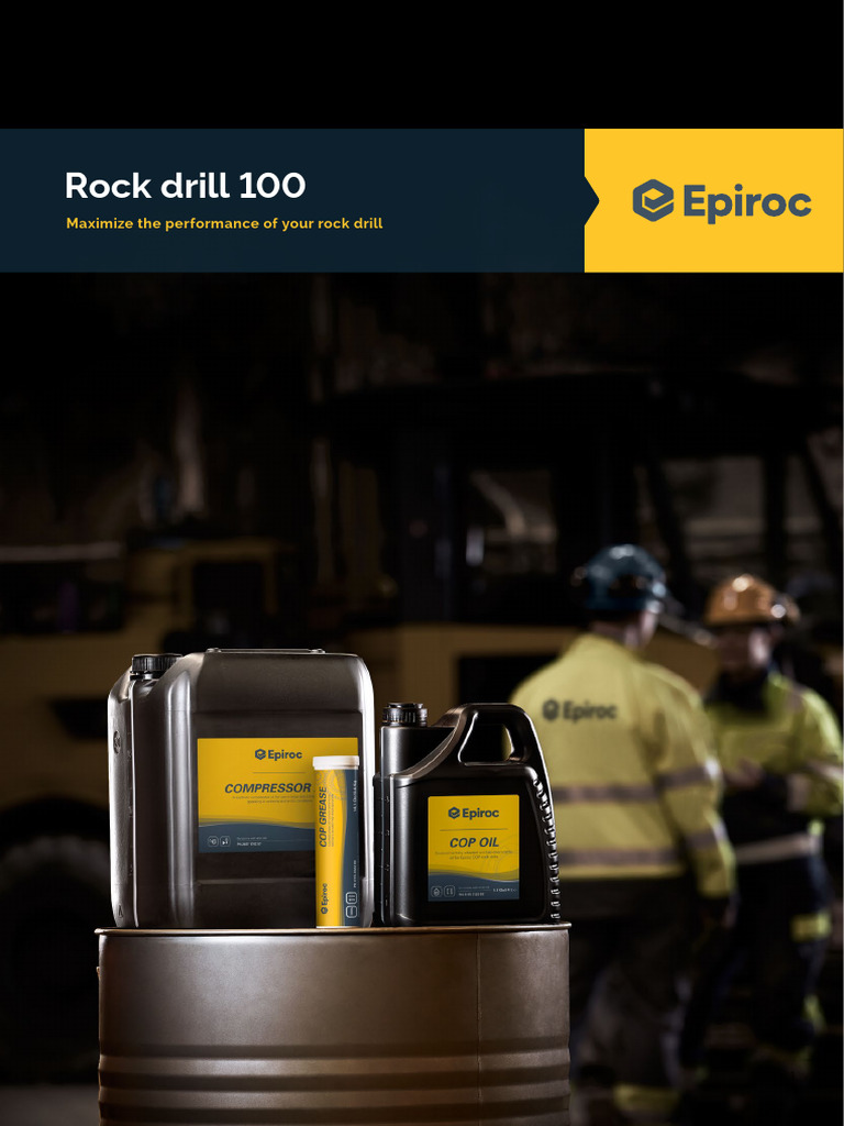 Rock Drill 100: Optimal Lubrication Solutions | PDF | Viscosity | Lubricant