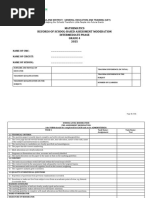 4 Pre - & Post-Moderation Forms 2022 | PDF | Teachers | Behavior ...