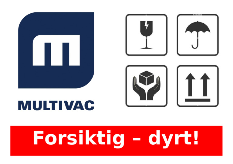 multivac forsiktig | PDF