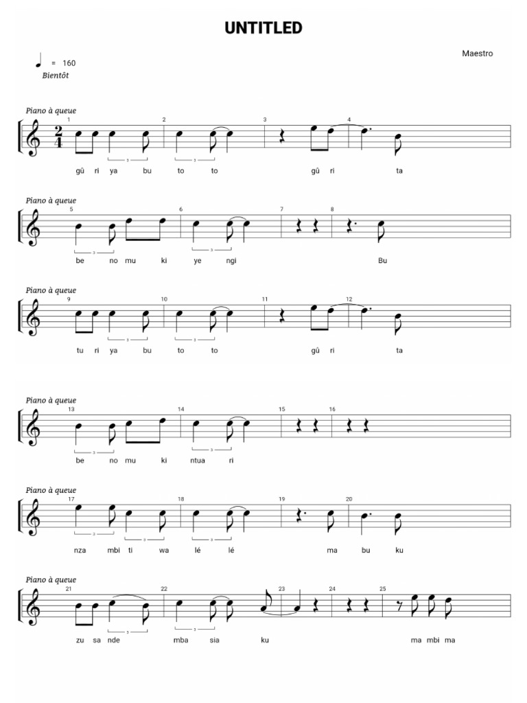 Gûri Ya Butoto | PDF