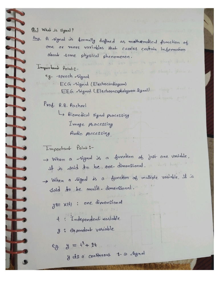 Signal and System | PDF