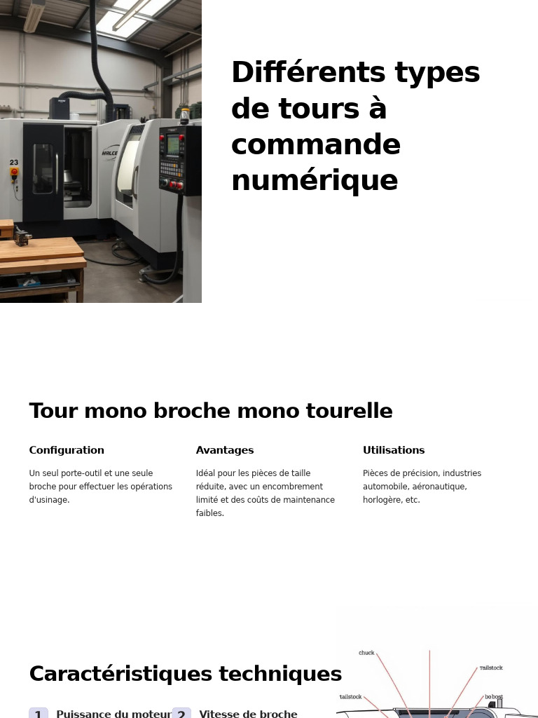 Differents-types-de-tours-a-commande-numerique 2[1] - Lecture seule | PDF | Usinage | Machine ...