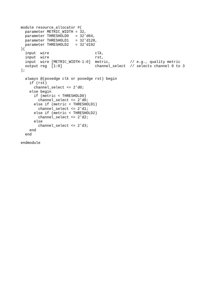 SDR Resource Allocator | PDF