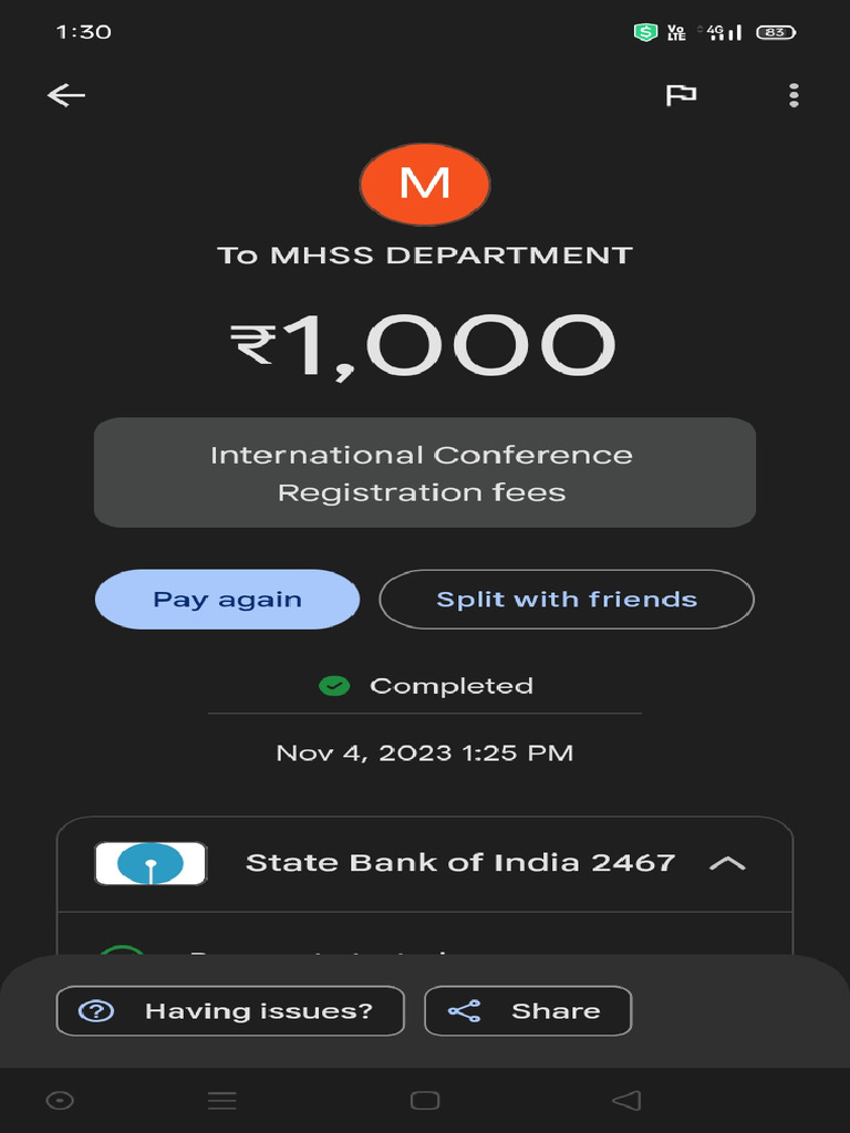 Conference Registration Receipt | PDF