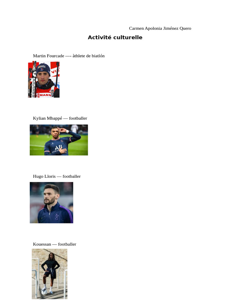Activité Culturelle Carmen Apolonia | PDF