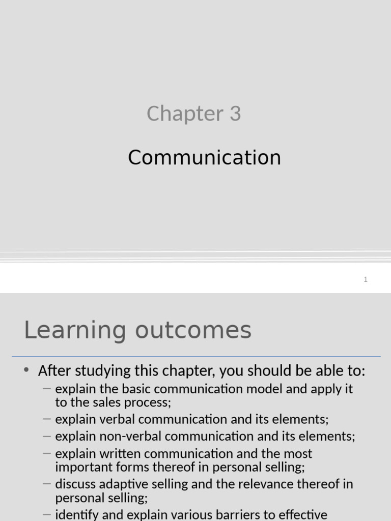 Chapter 3 - Communication - 5e 2025 | PDF | Communication | Nonverbal Communication