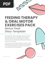SOS Steps To Eating Info Packet Final | PDF | Foods | Meal