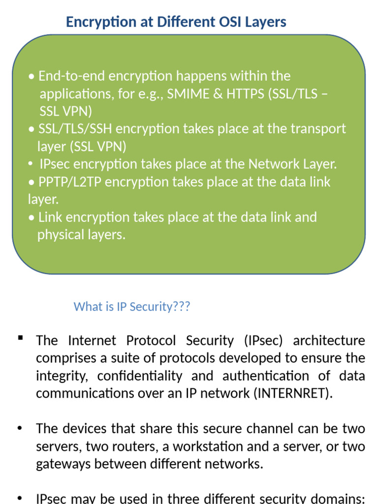 13IPSec & VPN Types & Operating Modes | PDF | Network Architecture | Security Technology