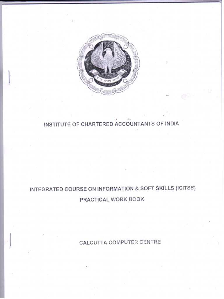 Icitss Study Material | PDF