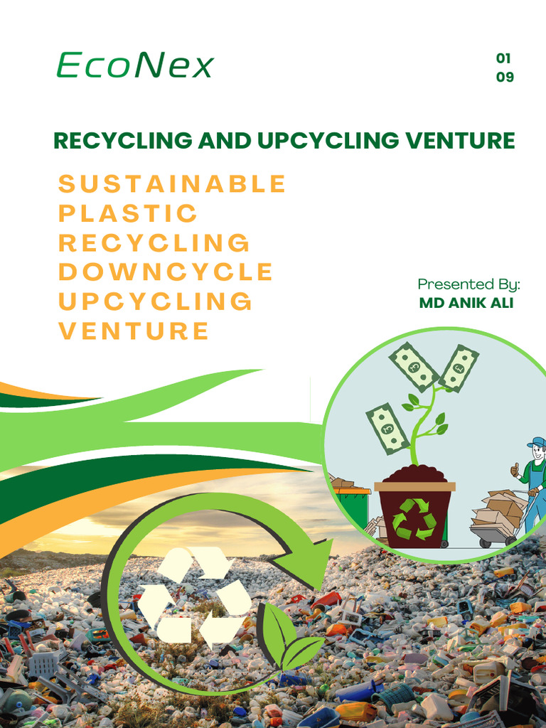 EcoNex Recycling and Upcycling Venture Project Plan | PDF | Recycling ...