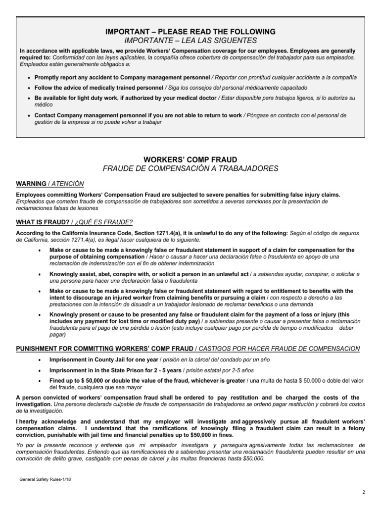 Importante - Lea Las Siguentes: Important - Please Read The Following | PDF