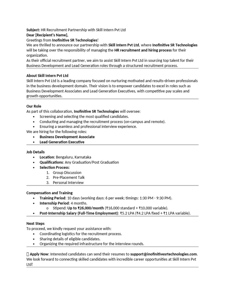 Skill Intern PVT LTD | PDF