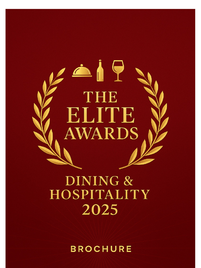 The Elite Awards Brochure Cover | PDF