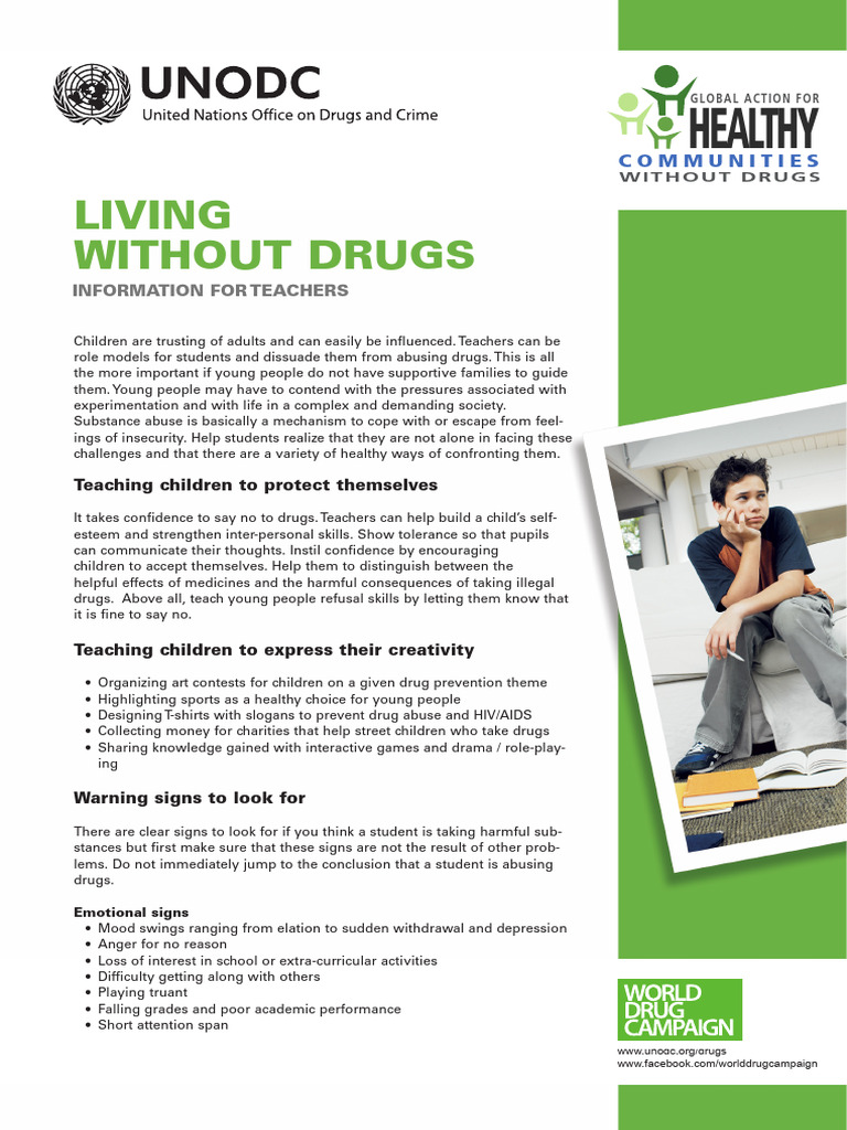 Teachers Information About Drugs | PDF | Substance Abuse | Drugs