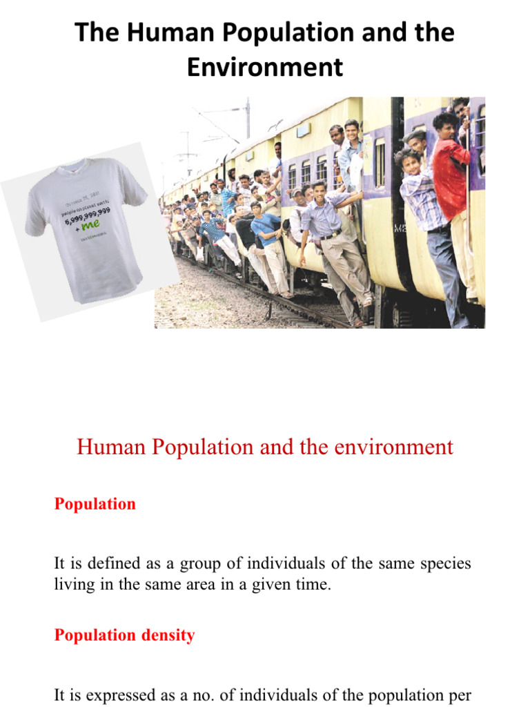 Human Population Growth and Impact | PDF | Total Fertility Rate ...
