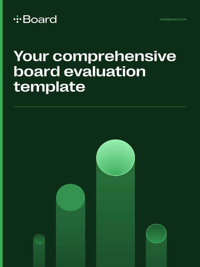 Board Evaluation Template | PDF | Governance | Evaluation