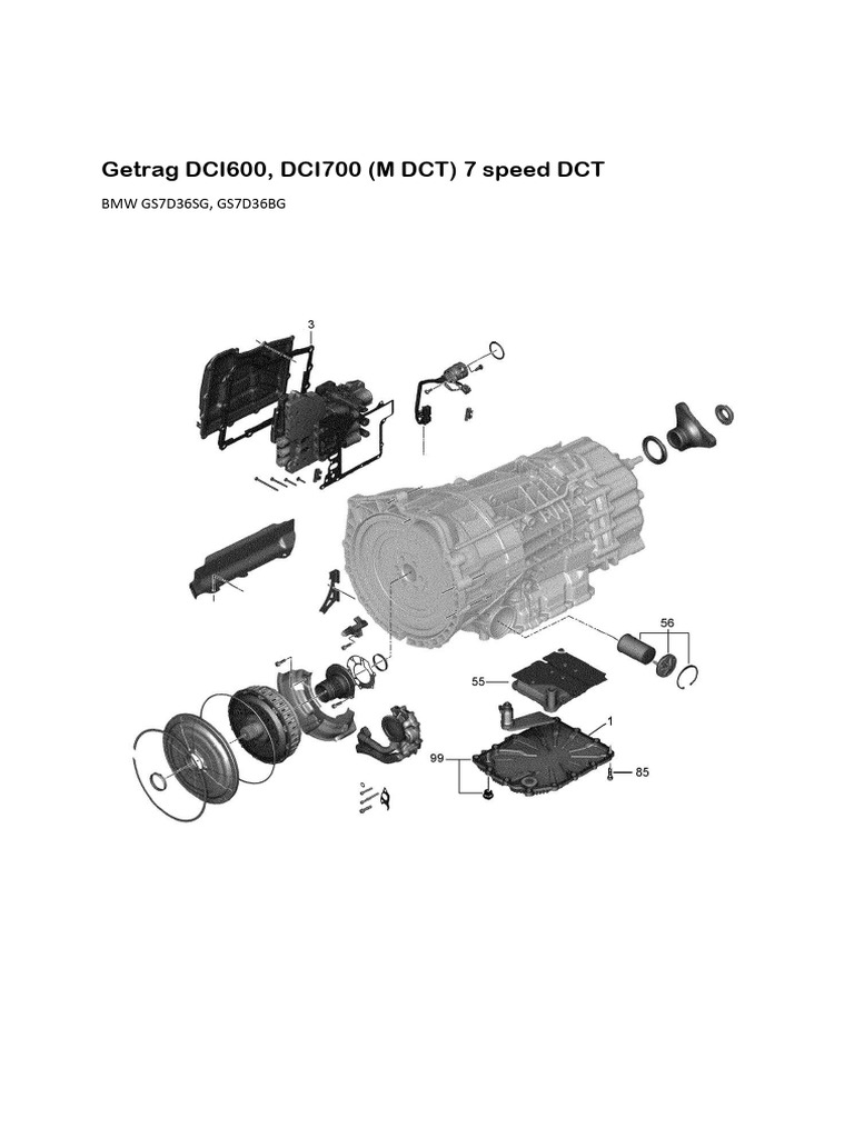 Getrag DCI600 | PDF