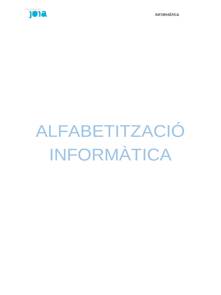 DOSSIER ALFABETITZACIÓ BASICA (Model Antic) | PDF