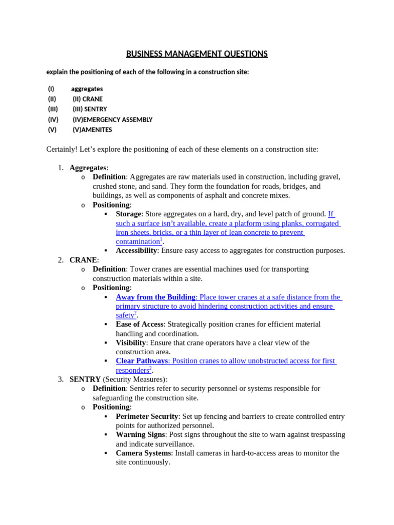 BUSINESS MANAGEMENT QUESTIONS-Copy20241001224912 | PDF | Legal Remedy ...