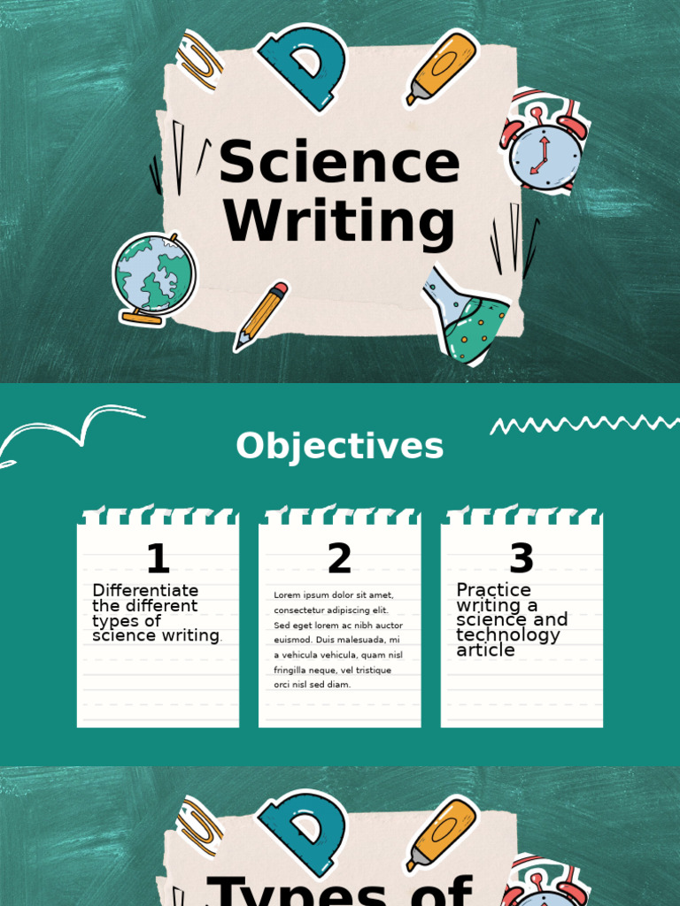 Green Illustrated Science Project Presentation [Autosaved] | PDF | Science | Journalism