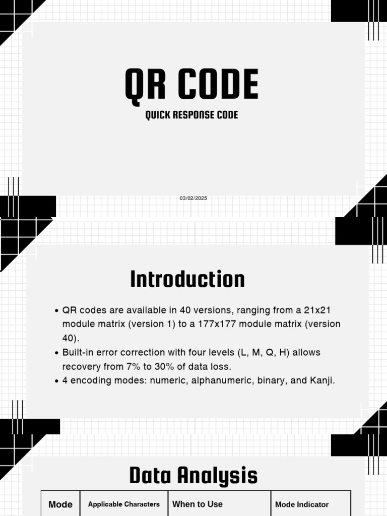 QR Code Quick Response Code | PDF | Qr Code | Computer Science
