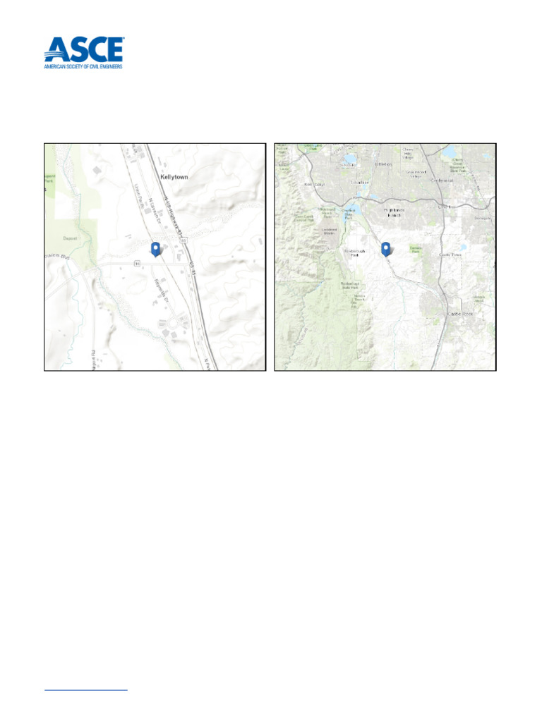 ASCEDesign Hazards Report | PDF | Snow