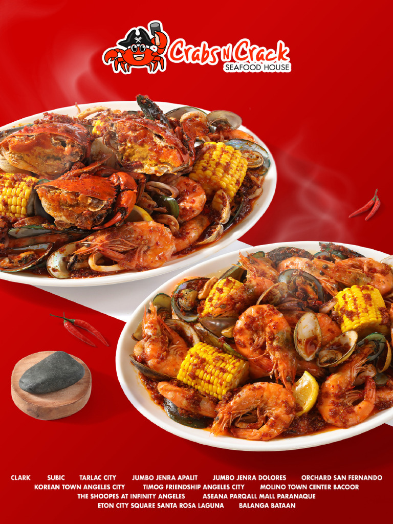 Crabs N Crack Menu 2025 - Wpi | PDF