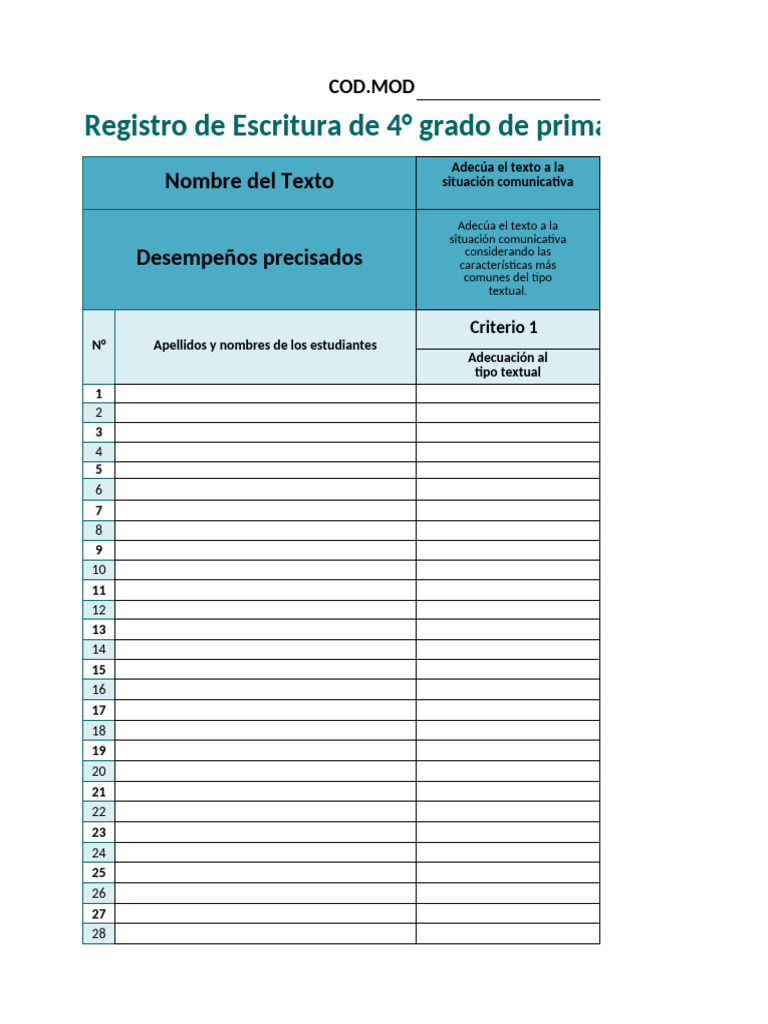 Registro Escritura . | PDF | Fonología | Escritura