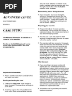 Case Study ICAEW ACA Advanced Level Notes P | PDF | Artificial ...