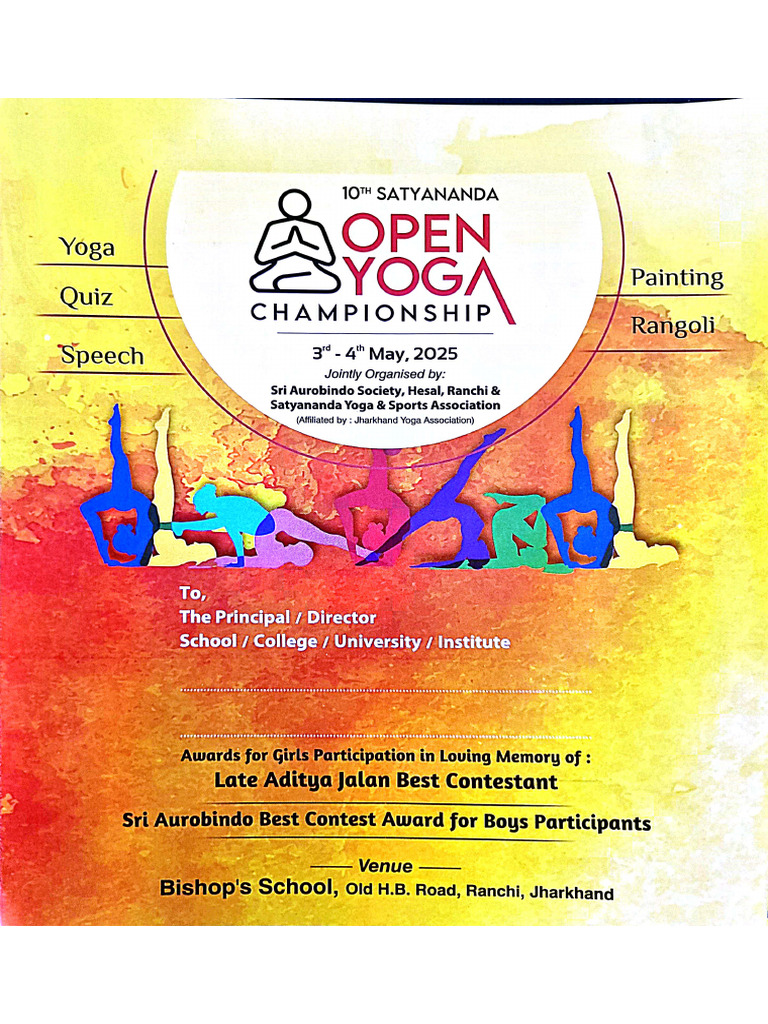 Open Yoga Championship | PDF