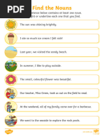 Simple Sentences for Grade 2 | PDF