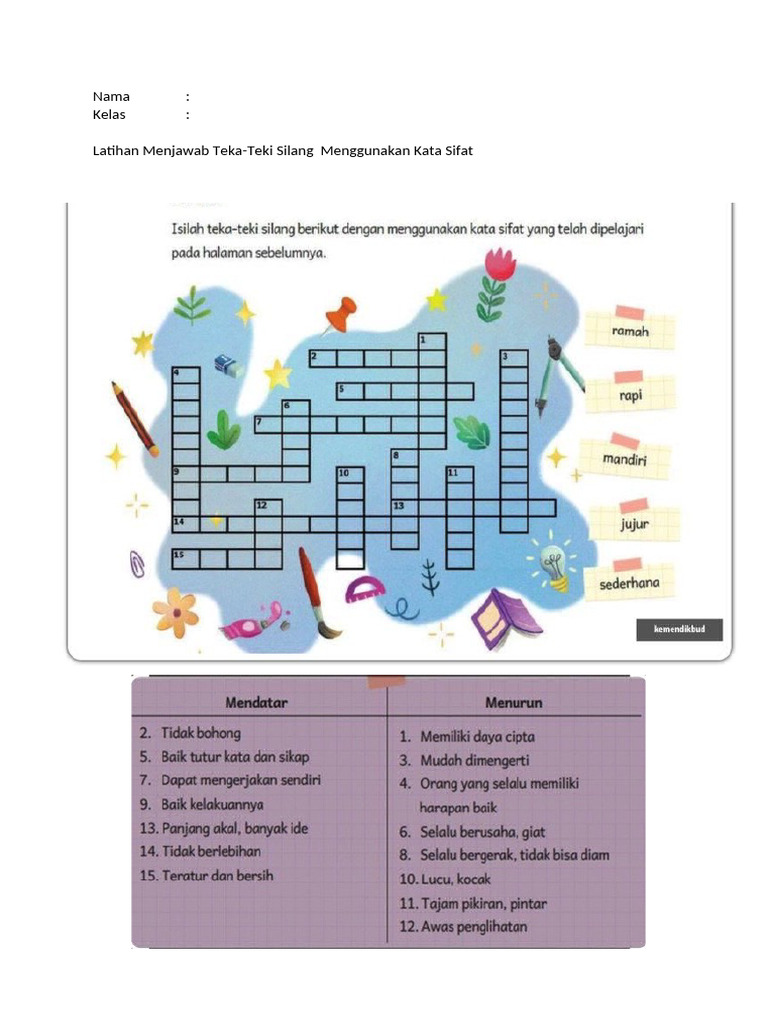 TTS Kata Sifat | PDF