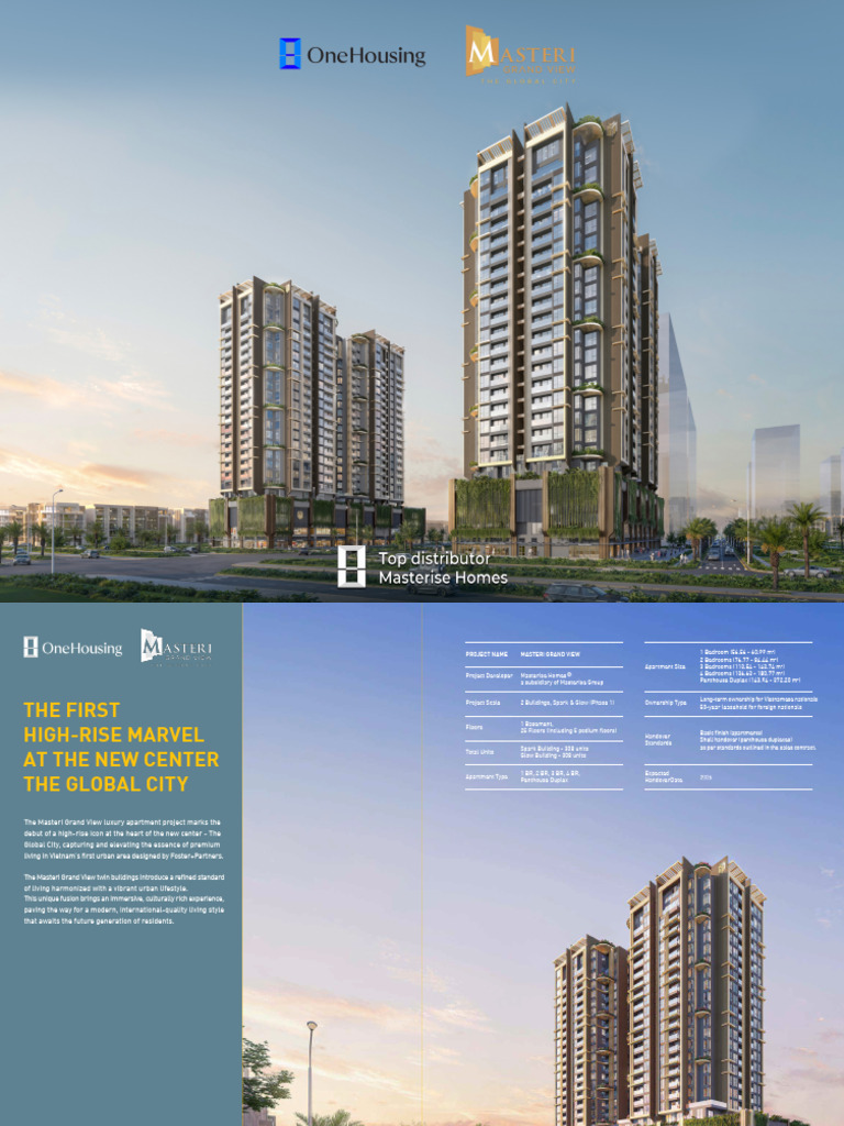 Oh Mgv Leaflet Bảne Eng | PDF | Apartment | Ho Chi Minh City