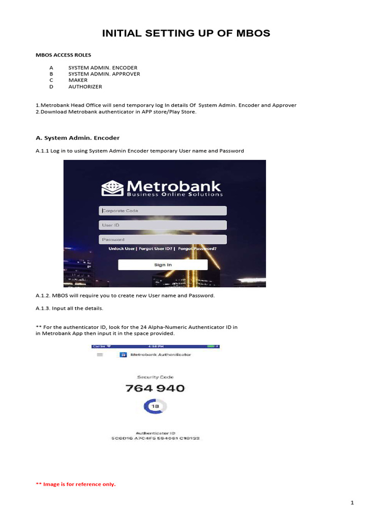 MBOS | PDF | User (Computing) | Password