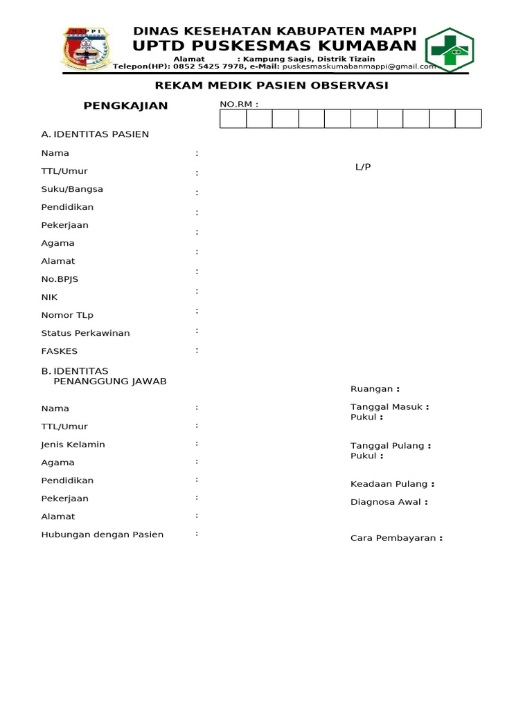 WG Status Pasien Observasi + ASKEP | PDF