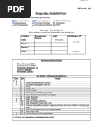 Borang Pergerakan Modul 1GFMAS | PDF