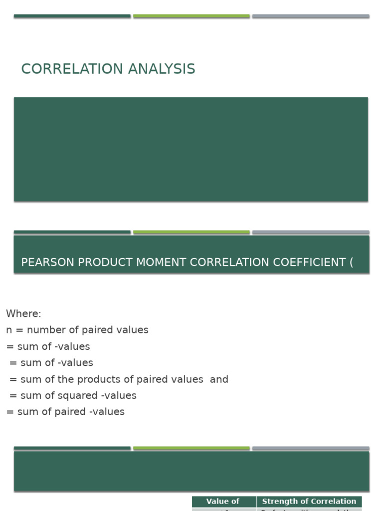 Correlation Analysis | PDF | Statistical Theory | Multivariate Statistics