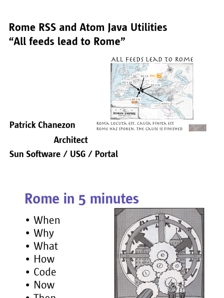 Rome - Ligthing Short Open | PDF | Java (Programming Language) | Software Engineering