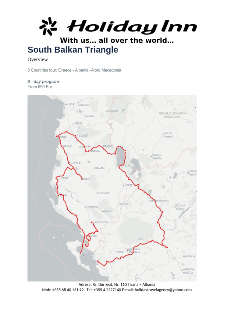 South Balkan Triangle | PDF | Albania