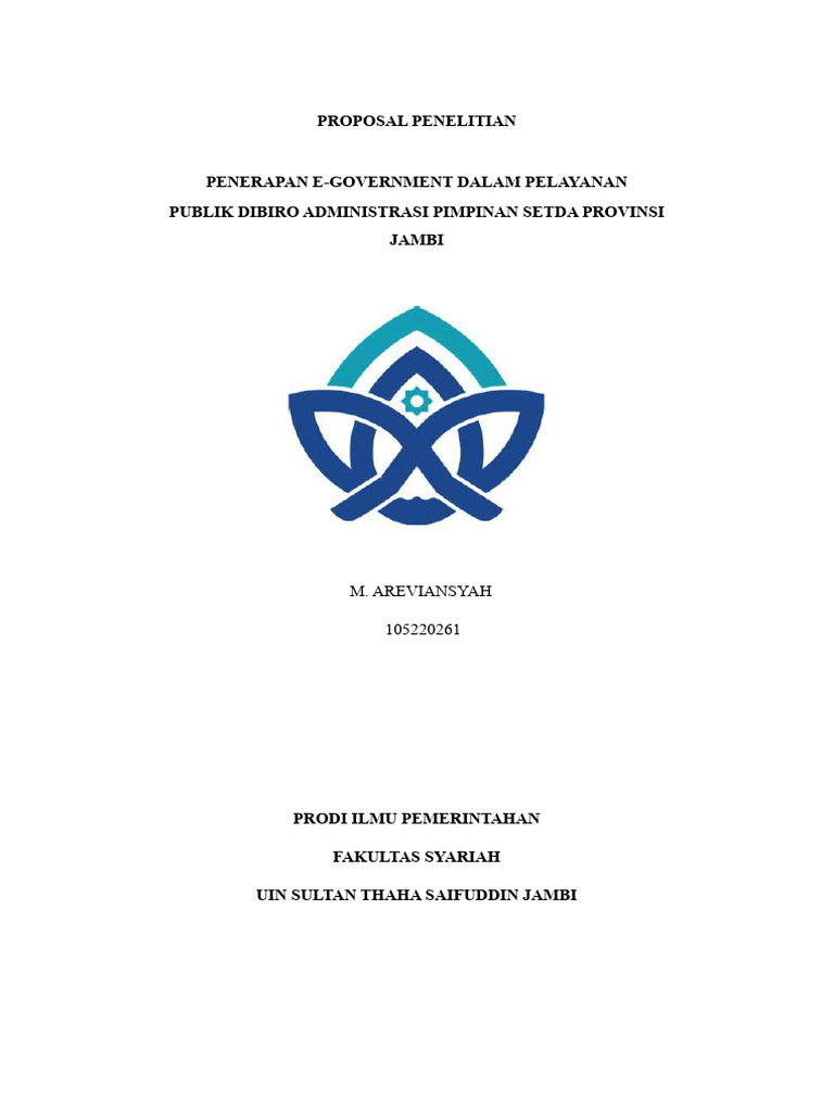 PROPOSAL PENELITIAN | PDF