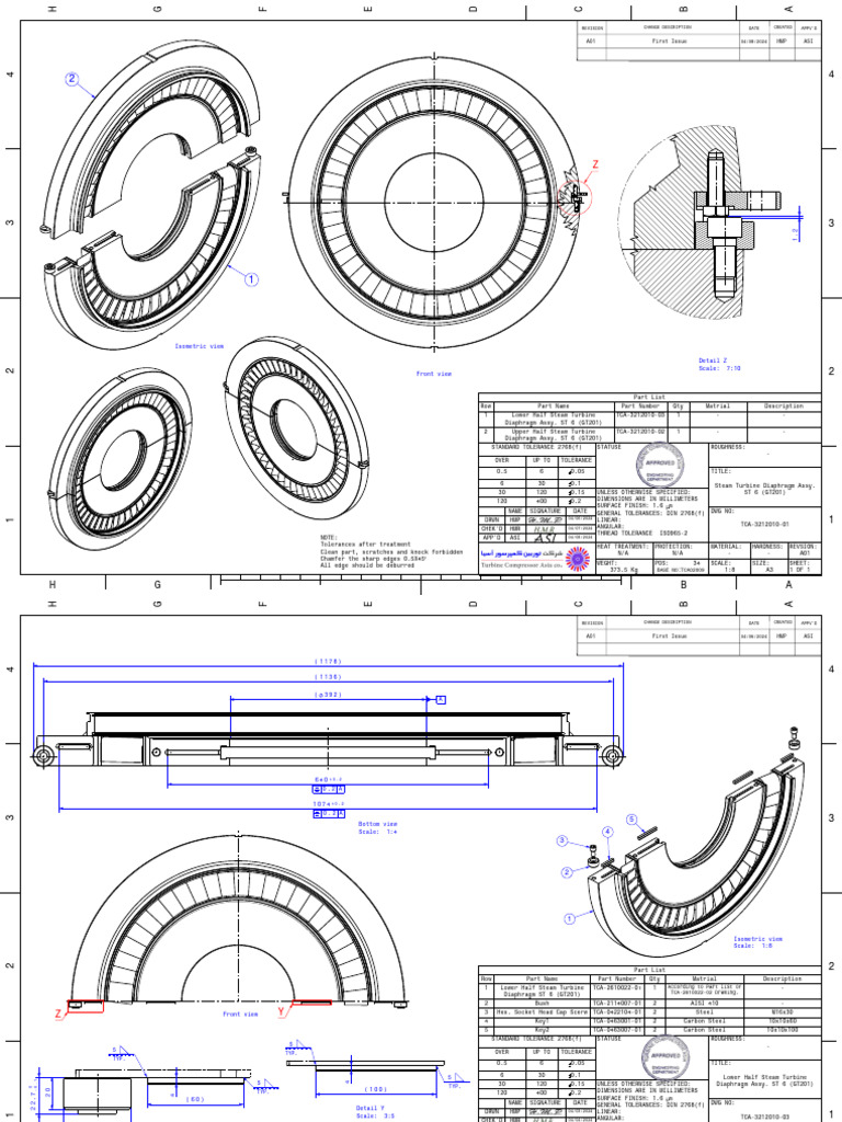 Diaphragm ST 6 | PDF | Materials | Mechanical Engineering