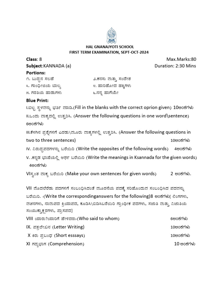 kannada blue print | PDF