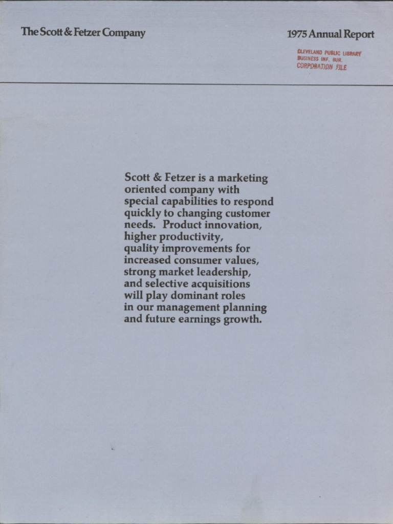 1975 Scott Fetzer | PDF