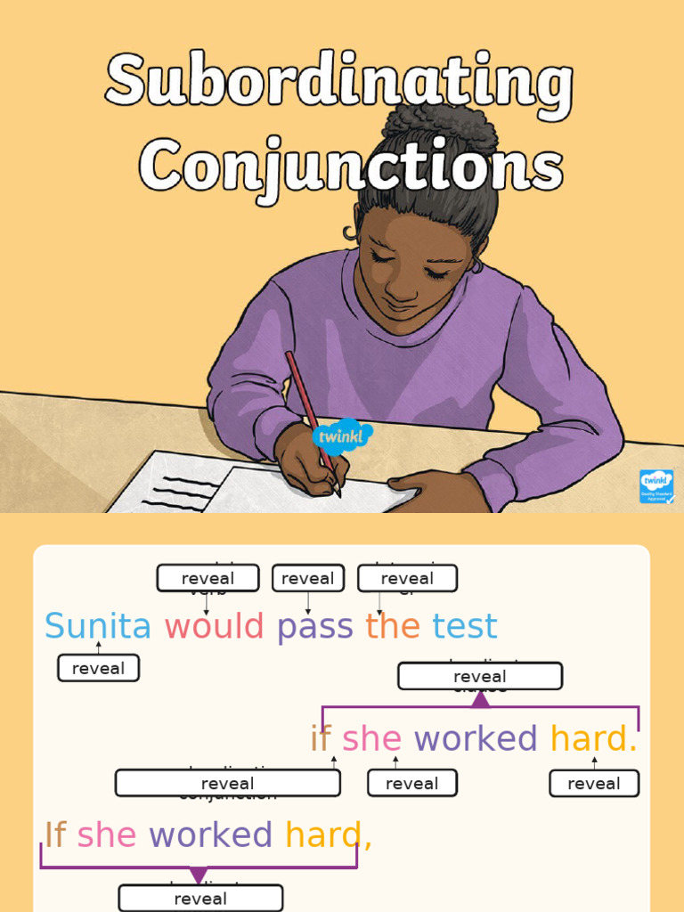 T2 E 2590 Subordinating Conjunctions Interactive PowerPoint - Ver - 1 ...