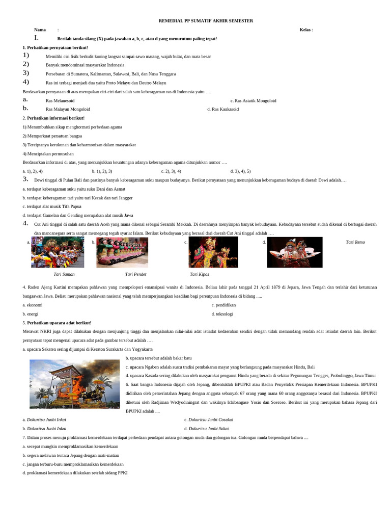 Latihan Soal PP | PDF