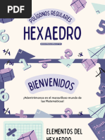 Elementos del Cubo: Caras, Vértices y Aristas | PDF
