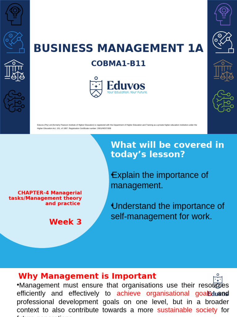 CHAPTER 4-Managerial Tasks-Management Theory and Practice | PDF ...