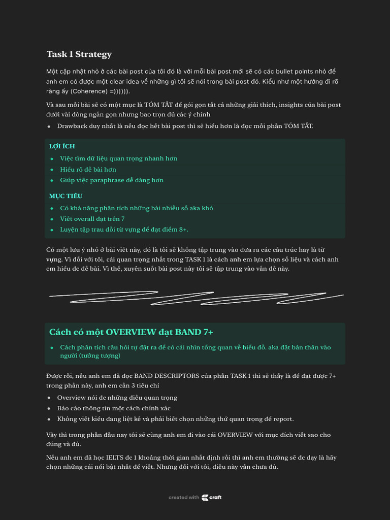 Task 1 Strategy | PDF