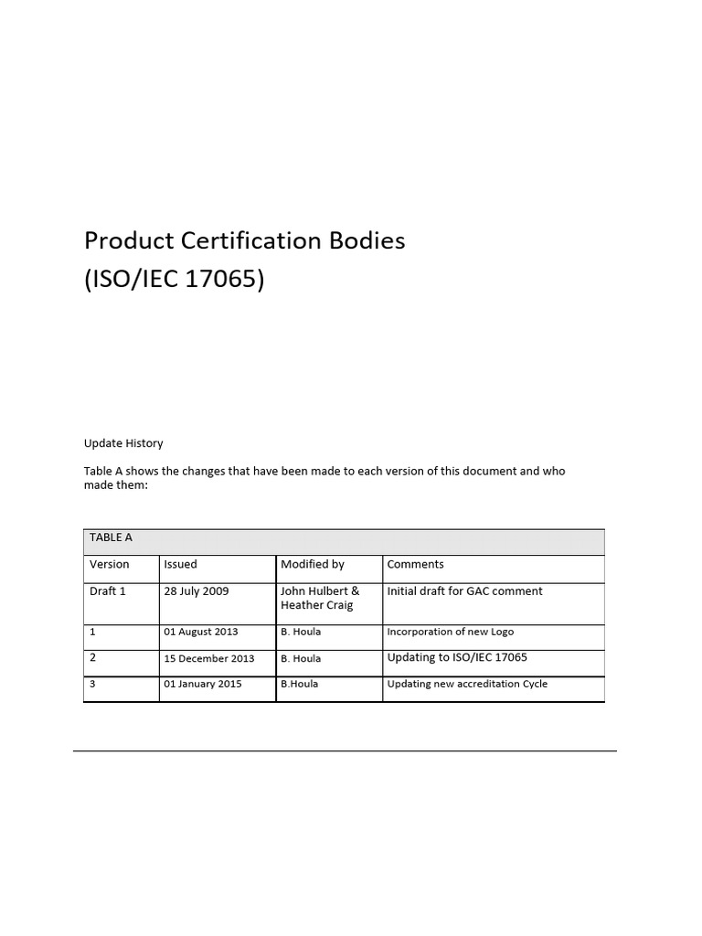Iso Iec 17065 | PDF | Certification | Professional Certification